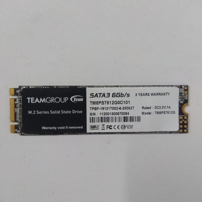 Jual ssd m2 512gb sata 3 6gb Team ellite Group murah original - Jakarta ...