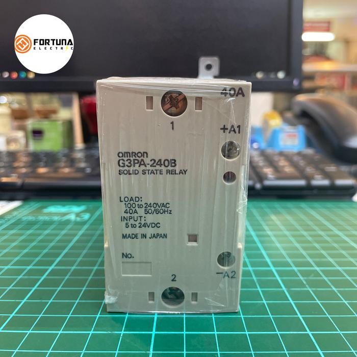 Jual Omron Solid State Relay SSR G3PA-240B 100-240VAC 40A Made in Japan ...