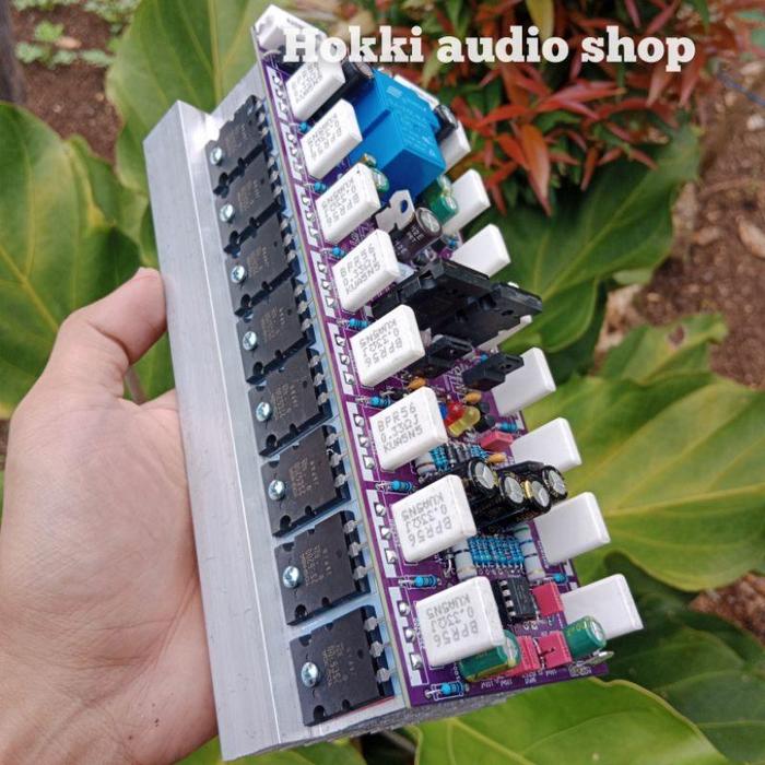 Jual Kit power amplifier Socl 506 Tef 2U 20cm lengkap 8 set final ...