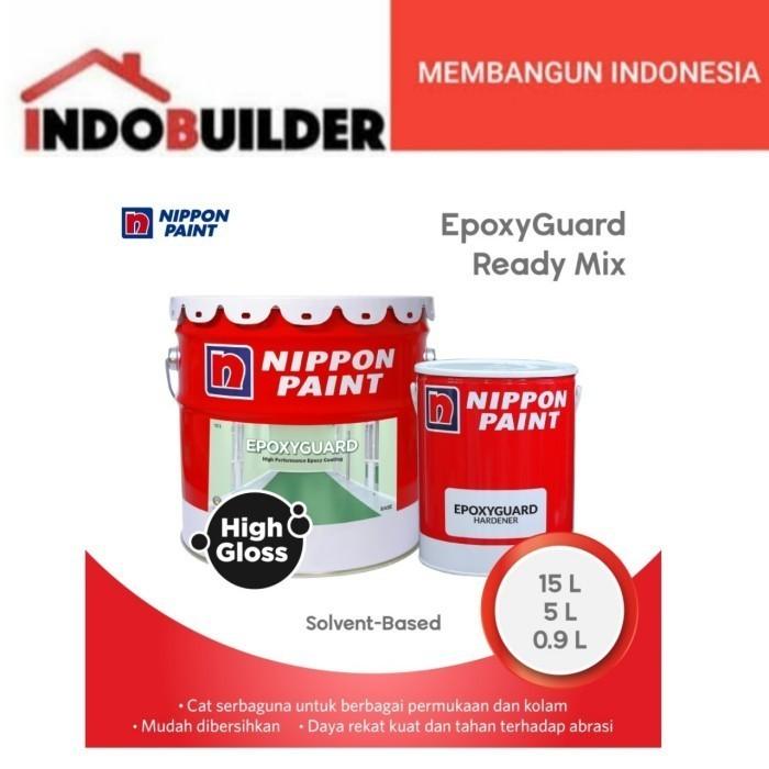 Jual NIPPON EPOXY GUARD 15 LITER RAL 6032 SIGNAL GREEN / CAT EPOXY ...