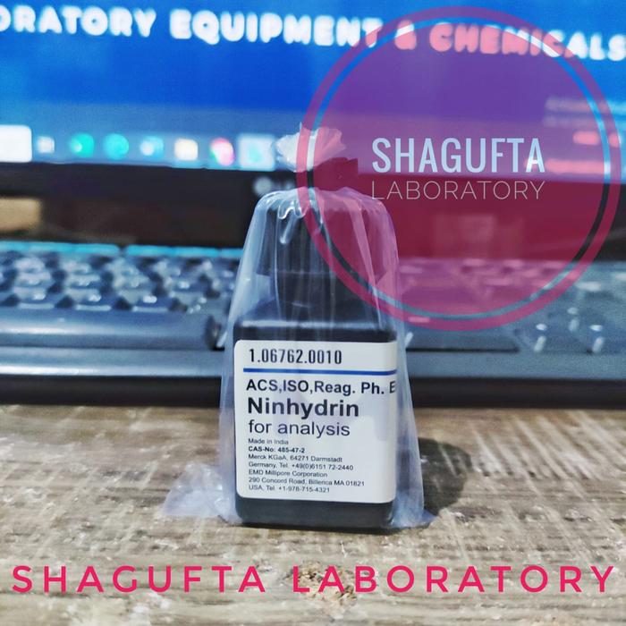 Jual NINHYDRIN FOR ANALISYS 10GR M E R C K 106762 / NIHIDRIN C9H6O4 ...