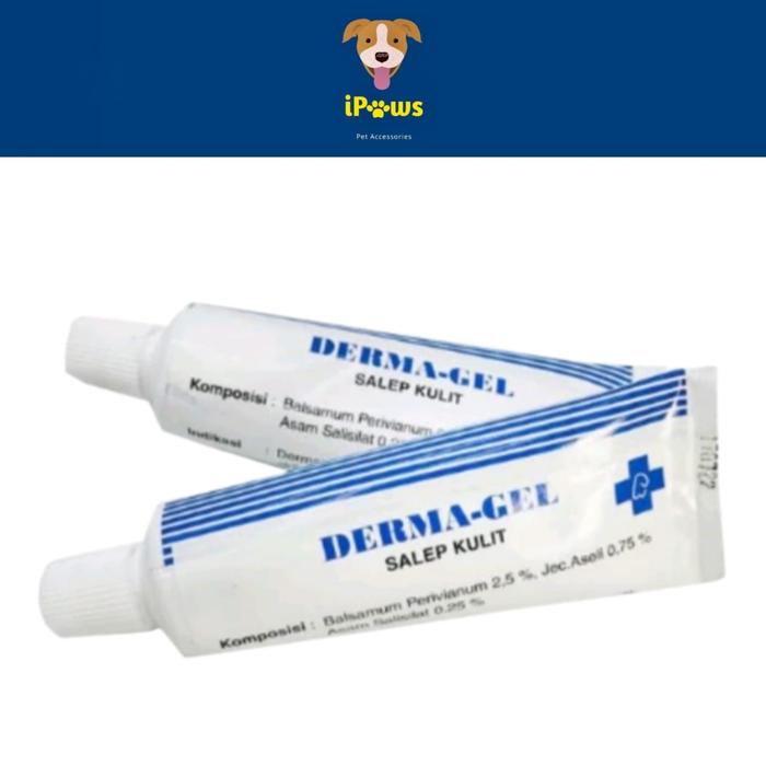 Promo DERMA GEL 50ml - Salep Obat Anti Jamur Untuk Hewan Anjing Kucing ...