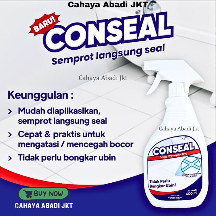 Jual Spray Waterproofing Conseal 400 Ml / Conseal Cairan Anti Bocor ...
