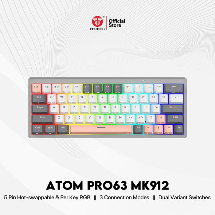 Promo Fantech ATOM PRO SERIES Wireless Keyboard Mechanical Gaming ...