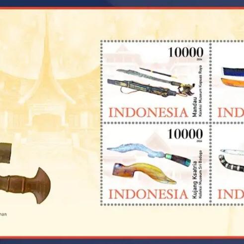 Jual Perangko Pranko Souveneer Sheet Senjata Tradisional 2024 - Kota ...