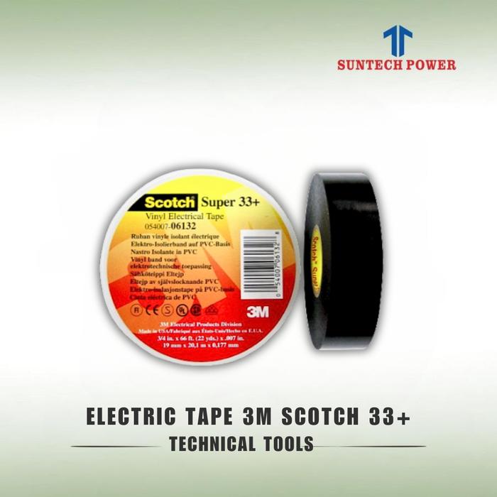 Jual Isolasi Listrik Merk 3m Scotch Super 33+ Vinyl Electrical Tape Scotch - Kota Surabaya ...