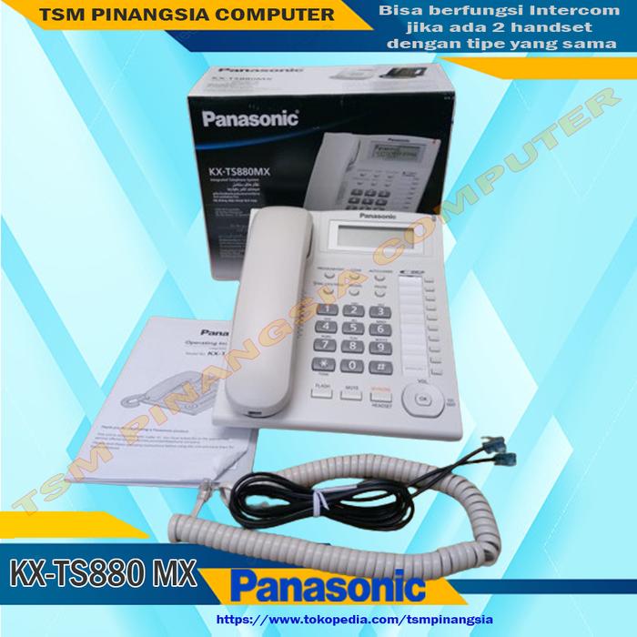 Jual Telepon Panasonic KX-TS880 MX / KX-TS 880 Telephone Caller id - Jakarta Barat - Tsm ...