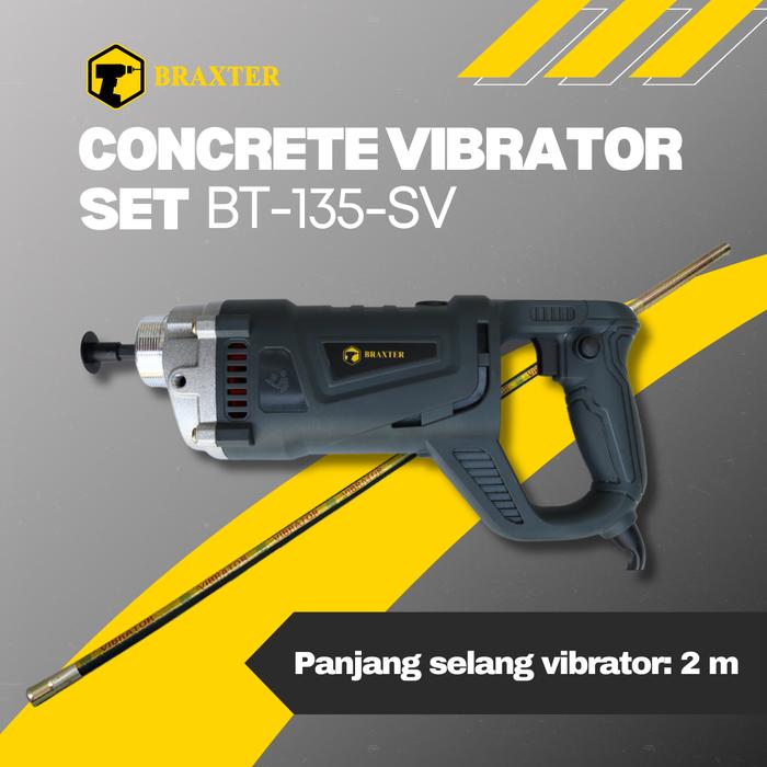 Jual BRAXTER Concrete Vibrator Mesin Pemadat Cor Beton Semen BT135SV - Kota Tangerang - Braxter ...