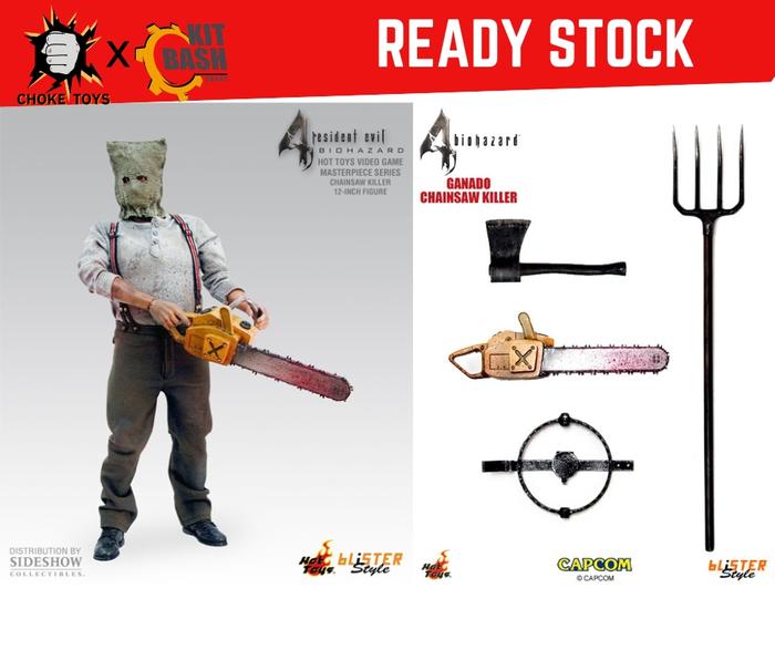 Jual HOT TOYS (VGM-005) Ganado Chainsaw Resident Evil Sideshow ...