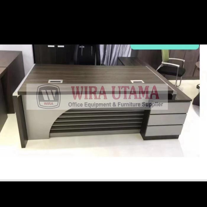 Jual Meja Direktur L Minimalis / Meja Manager Minimalis / Meja L ...