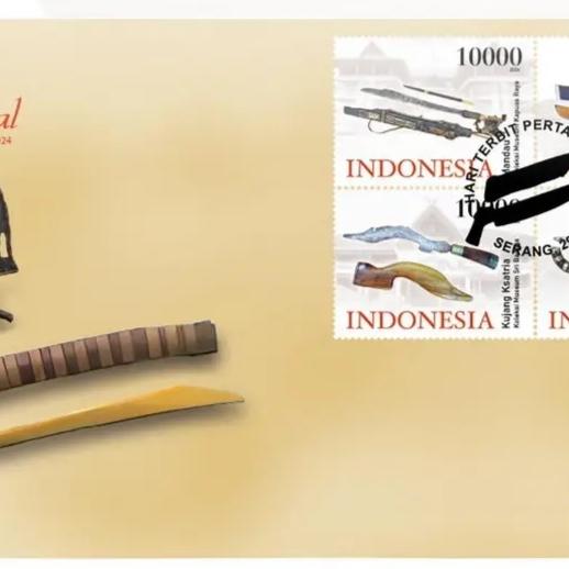 Jual Perangko Pranko Sampul Hari Pertama Senjata Tradisional 2024 ...