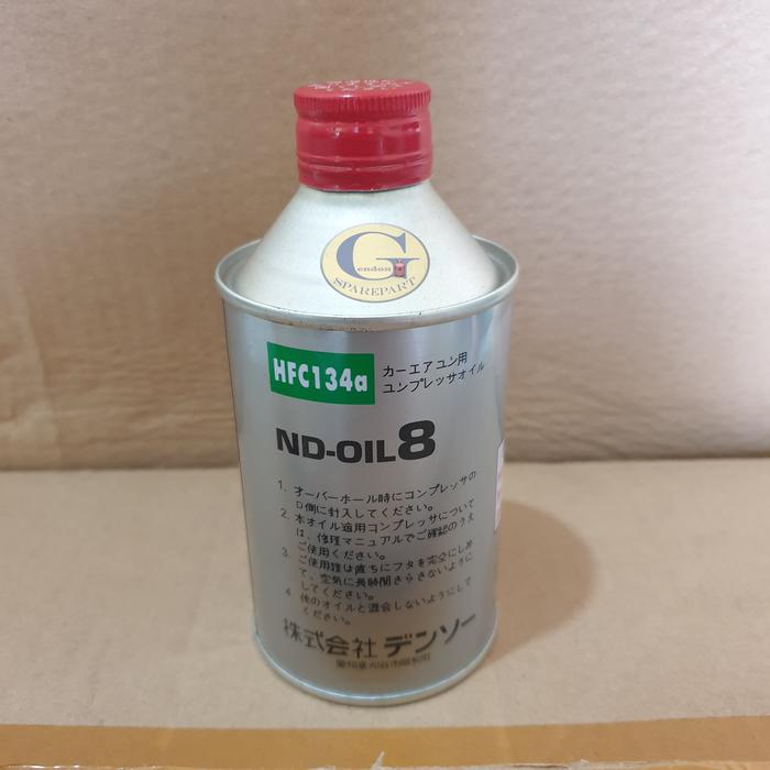 Jual Oli Kompresor AC MOBIL ND OIL 8 TOKYO JEPANG Hfc 134A 250ML ORIGINAL - Jakarta Utara ...