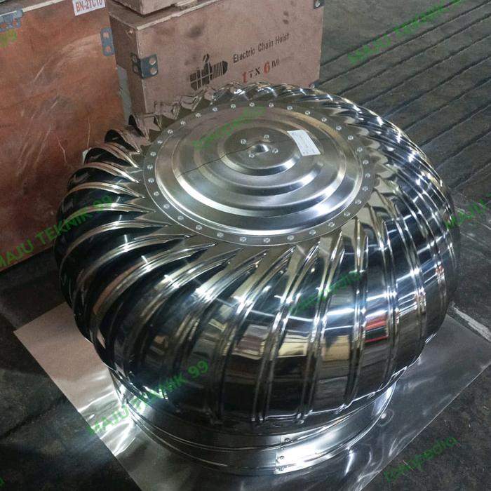 Jual Turbin Ventilator 40 Inch Turbine Roof Ventilasi Atap Rumah Pabrik ...