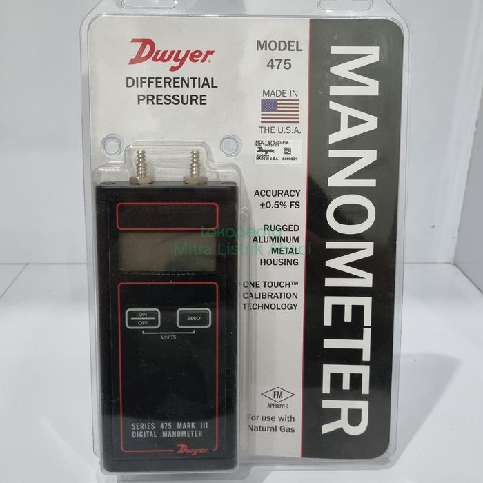 Jual DWYER 475-00-FM MARK III DIGITAL MANOMETER - Jakarta Pusat - Mitra Listrik Abadi | Tokopedia