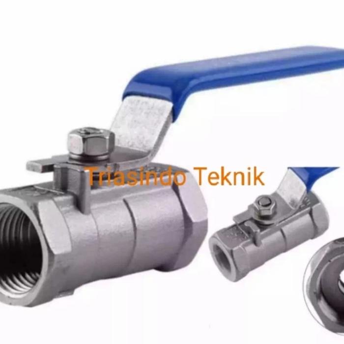 Jual Ball valve stainless steel 2 inch Sankyo stop kran SS-316 ...