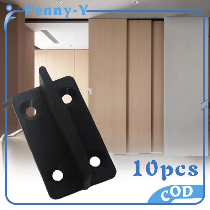 Jual 10pcs Roda Sliding Door Guide T Lantai Penahan Pintu Bawah Geser ...