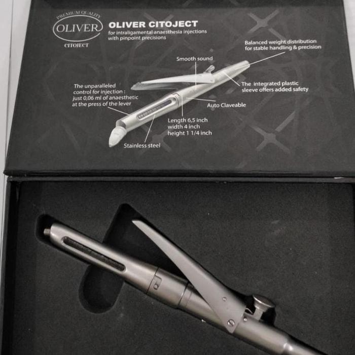 Jual Safety Ject Dental Syring / Alat Citoject / Intraligamental syring ...