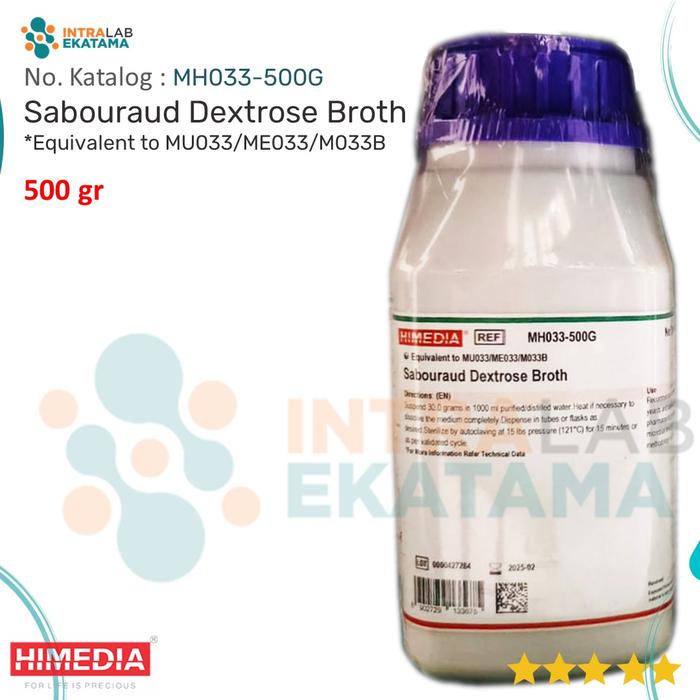 Jual Sabouraud Dextrose Broth, 500gr, (MH033), Himedia - Kota Bogor ...