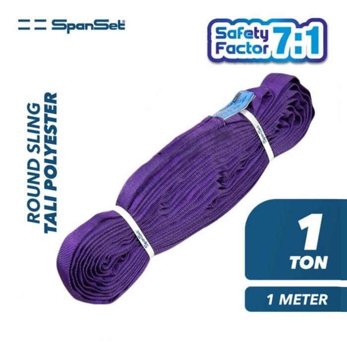 Jual Spanset Round Sling Cap. 1 Ton x 1 Meter - Jakarta Utara - Nusa ...