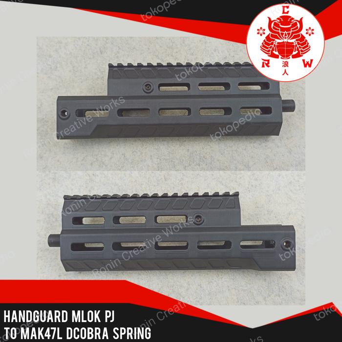 Jual MAK47L Dcobra MLOK PJ Handguard Upgrade AK47 D'Cobra - Kota ...