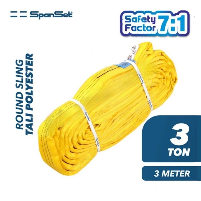 Jual Spanset Round Sling Cap. 3 Ton x 3 Meter - Jakarta Utara - Nusa ...