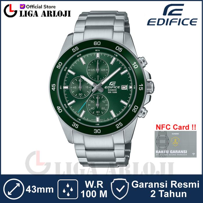 Promo Casio EDIFICE EFR-526D-3AVUDF Jam Tangan Pria Analog Steel ...