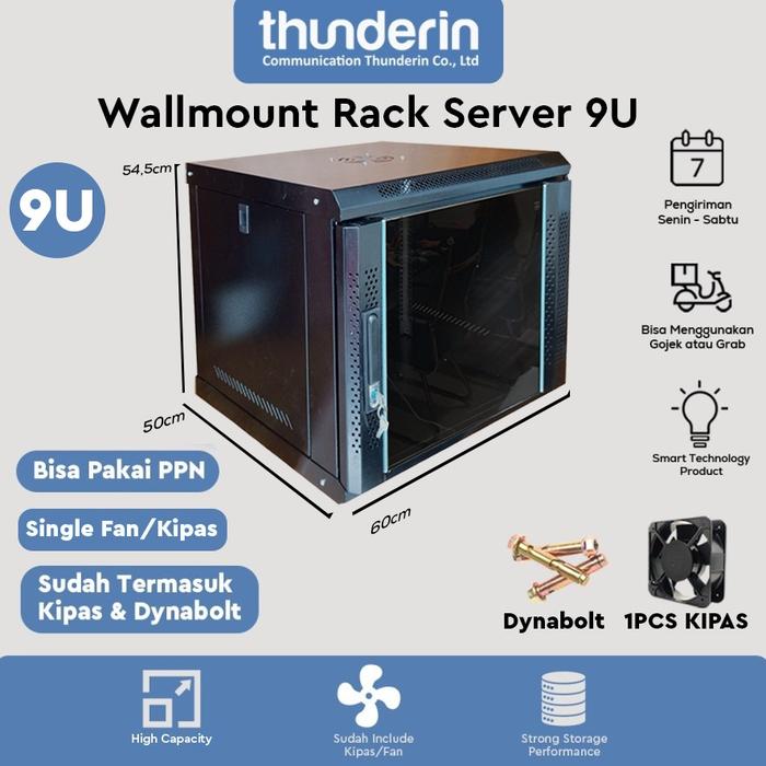 Jual Wallmount Rack Server 9u. Rack Server Ukuran 600mm 9u Di Seller ...