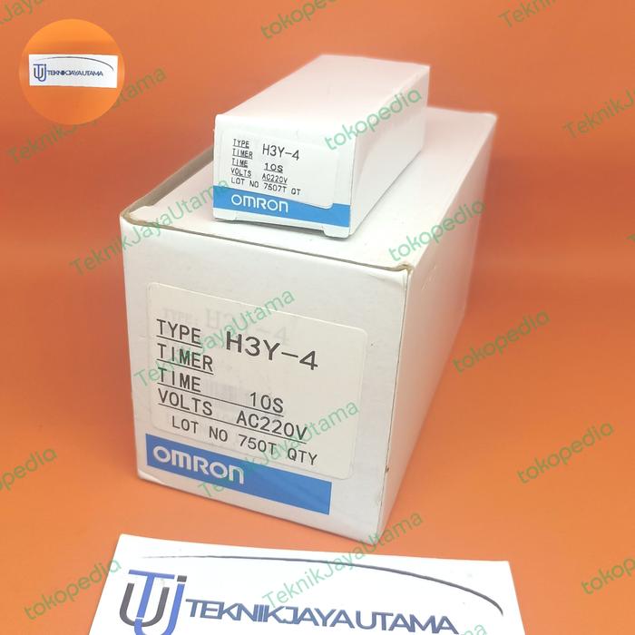 Jual Timer H3Y-4 10s 220v Omron / Timing Relay Omron H3Y-4 10S - Kab ...
