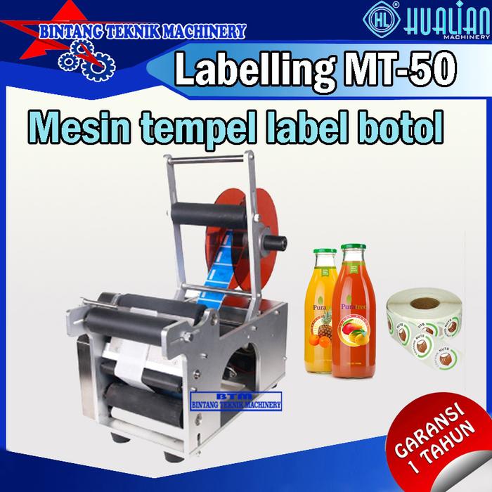 Jual Mesin Labeling Botol MT-50 Alat sticker label botol manual - Kab ...