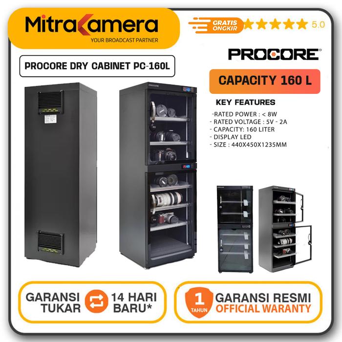 Promo Procore PC-160S Dry Cabinet 160 Liter Cicil 0% 3x - Jakarta Selatan - Mitrakamera | Tokopedia