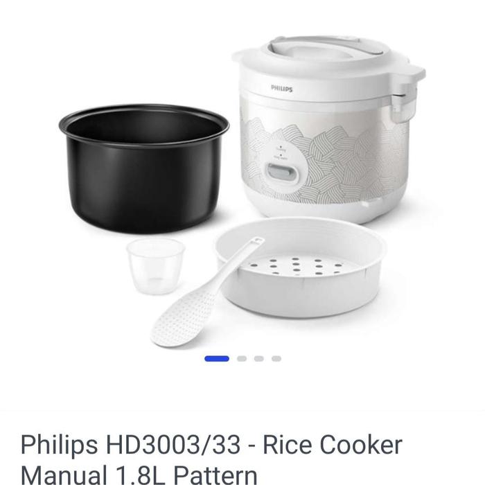 Jual PHILIPS Rice Cooker 1.8 Liter HD3003 HD-3003/33 - Jakarta Barat ...