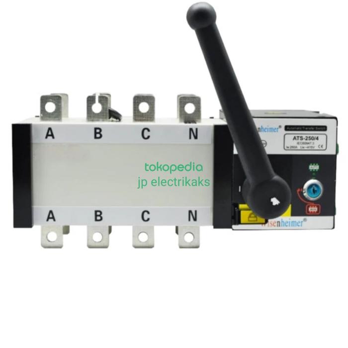 Jual Change Over Switch 4 P 250 A Motorized COS OHM Saklar 250A Wisenheimer - Jakarta Pusat - jp ...