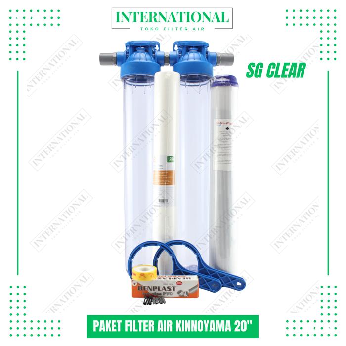 Promo Paket Filter air Toren 20 inch / Filter air Nanotec / filter air ...