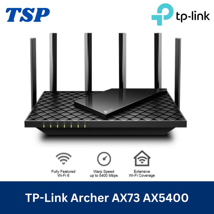 Jual TP-Link Archer AX73 AX5400 Dual-Band Gigabit Wi-Fi 6 Router - Kota ...
