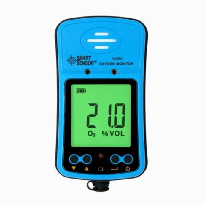 Jual Oxygen Detector Kalibrasi Smart Sensor AS8901 O2 Tester Oksigen ...