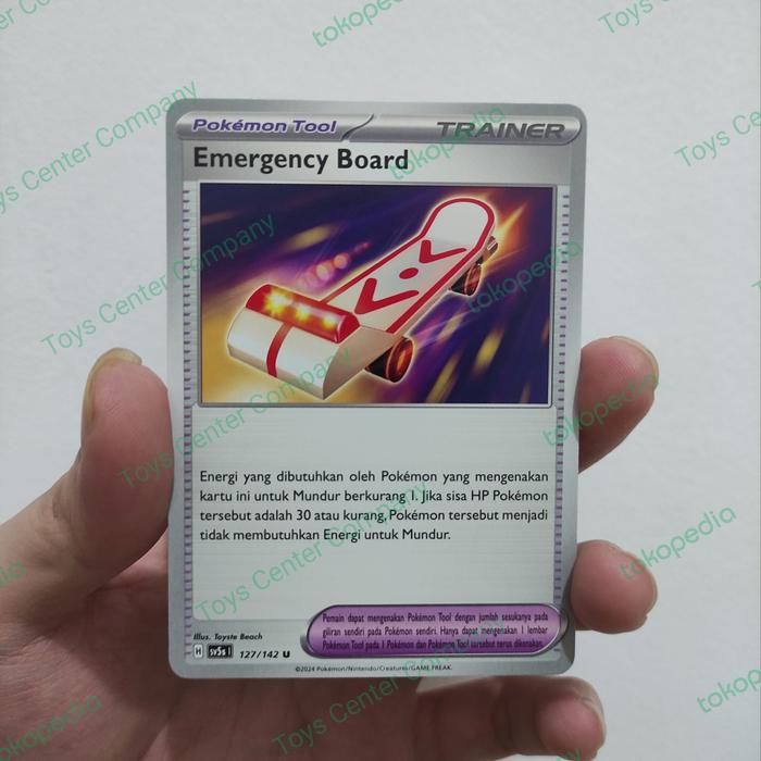 Jual Emergency Board - Kartu Pokemon TCG Indonesia - Kota Surabaya ...