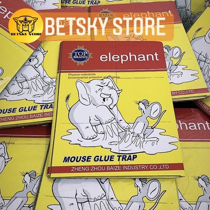 Promo Lem tikus cap gajah papan Elephant super bening dan lengket ...