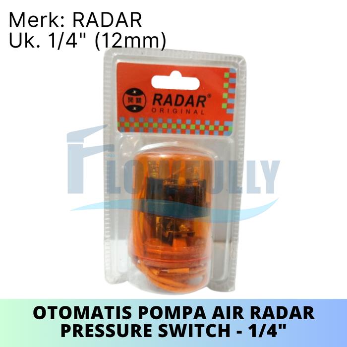 Jual OTOMATIS POMPA AIR RADAR 1/4 INCH PRESSURE SWITCH KONTROL PUMP 12 ...