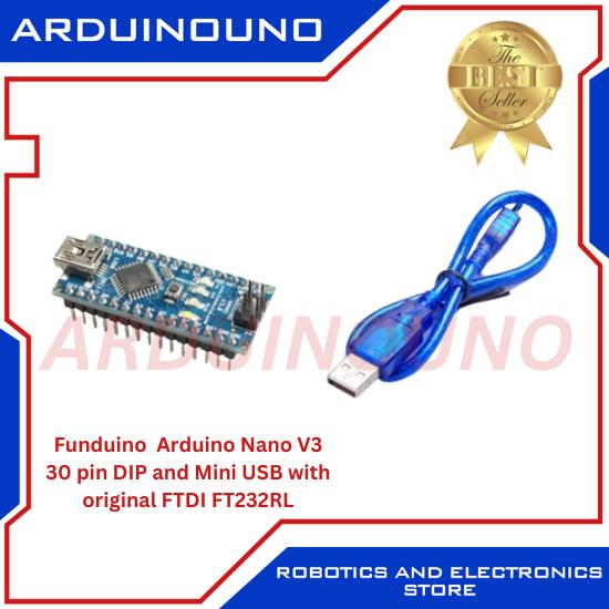 Jual ARDUINO NANO V3 Compatible High Quality Module FTDI Serial Com ...