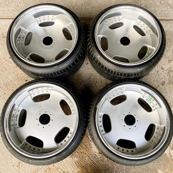 Jual Velg r19 original jepang 🇯🇵 Wald duchatelet r19 plus ban - Kota ...