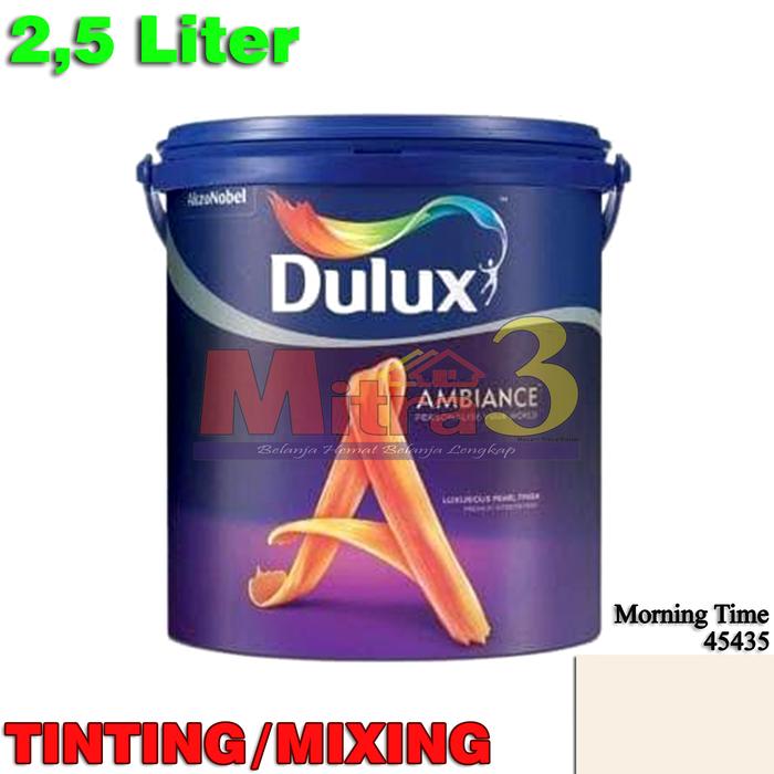Jual Cat Tembok Interior Dulux AMBIANCE 2,5L Morning Time 45435 (mixing ...