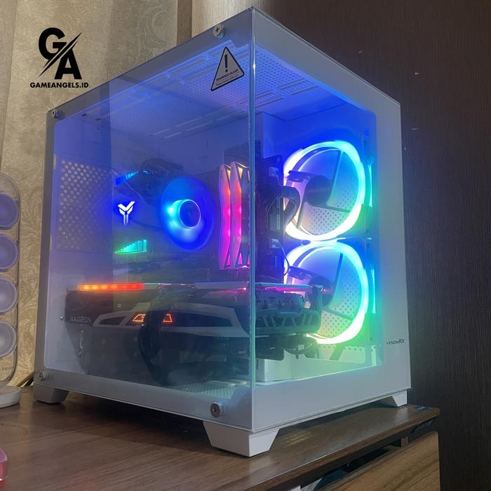 Jual Pc ryzen 5 5600 16gb ram Rx 6700 xt full amd sam 12gb editing render - Kab. Tangerang ...