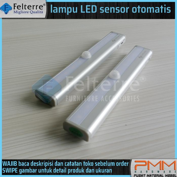 Jual lampu LED sensor otomatis FELTERRE | switch sensor gerak cahaya ...