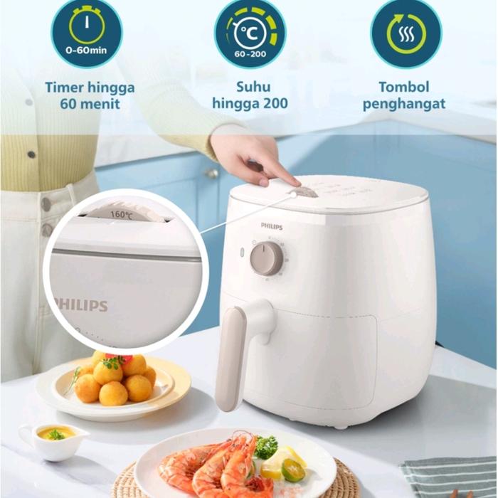Jual Philips Air Fryer Hd9100 Low Watt With Rapid Air Technology Di ...