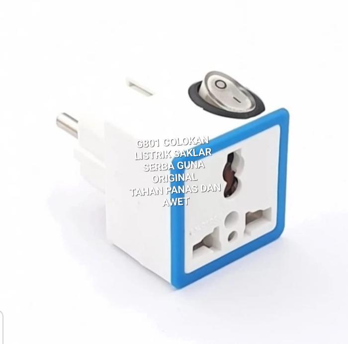 Jual G801 STOP KONTAK TERMINAL ON OFF SERBA GUNA ORIGINAL TAHAN PANAS ...