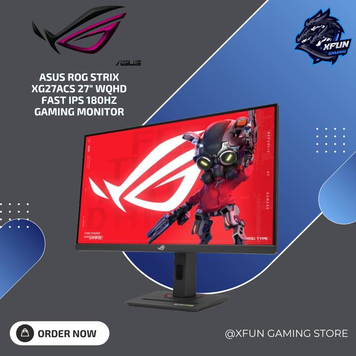 Jual Asus ROG Strix XG27ACS 27" WQHD Fast IPS 180Hz Gaming Monitor ...