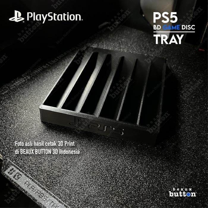 Jual PS4 PS5 BD Storage Rack Rak Tempat kaset Game Card Box Tray Stand ...
