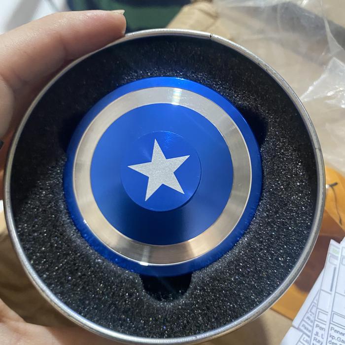 Jual Hand Spinner Captain America/fidget Spiner Captain Amerika Di ...
