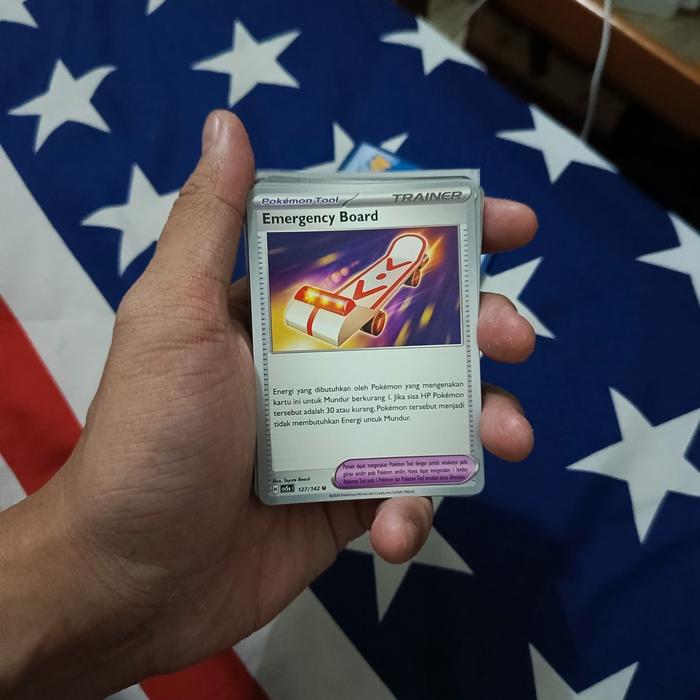 Jual kartu pokemon bahasa Indonesia emergency board - Kota Bandung ...