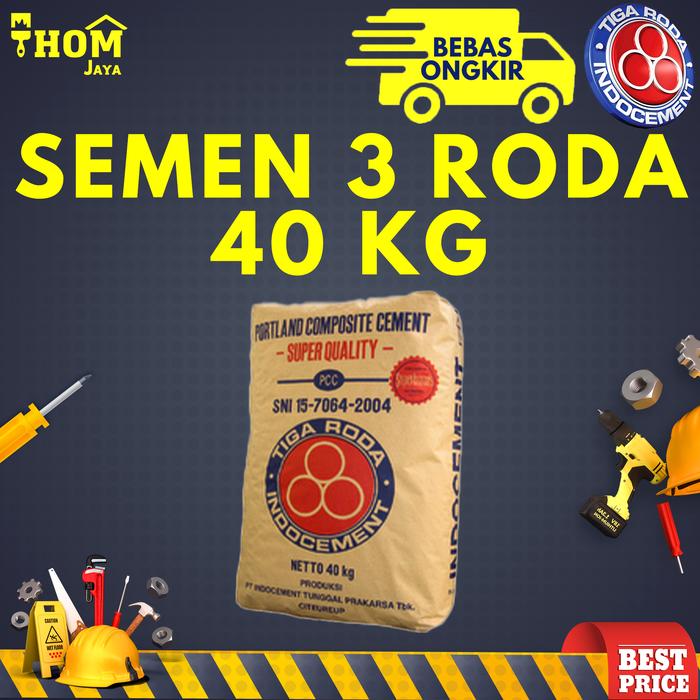 Jual SEMEN TIGA RODA - 40 KG - TIGA RODA INDONESIA - Kab. Karawang ...